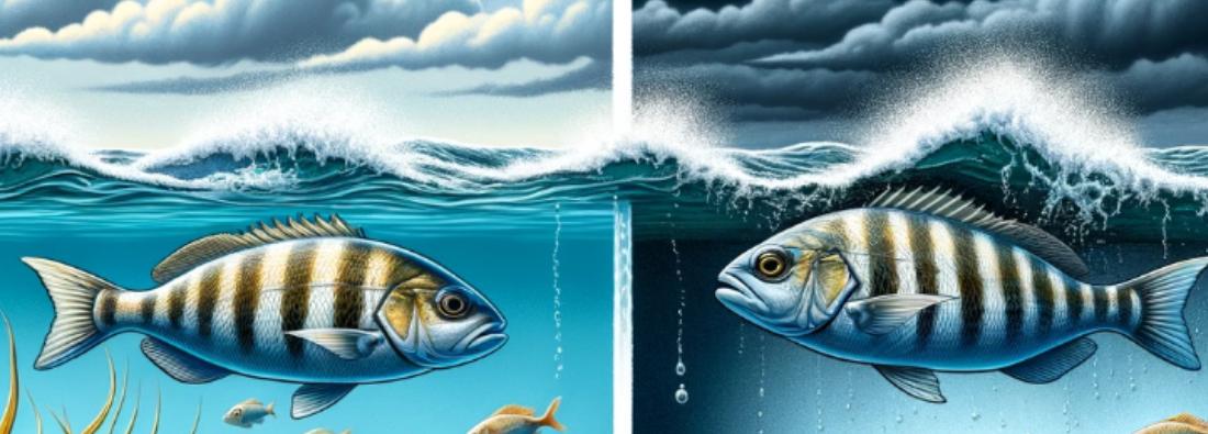 Understanding Sea Bream Behavior in Various Sea Conditions